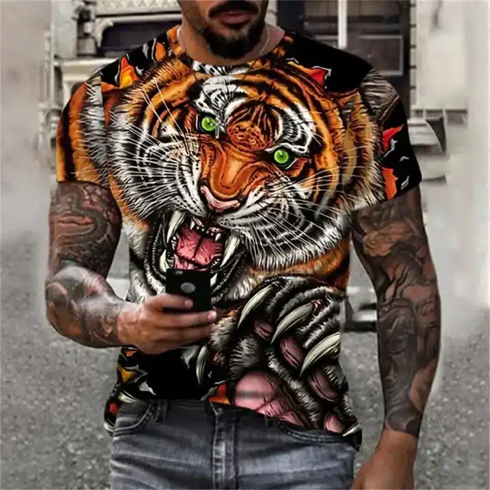Custom Digital Sublimation (All-over) Printing T-shirt – EV Charger and ...